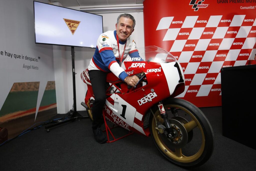 Aspar: "¿Cómo es posible que hace 23 años que me retiré y Rossi siga ...