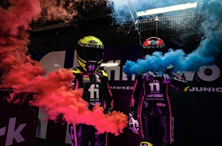 El Finetwork Hawkers Mir Junior team presenta los colores que vestirá ...