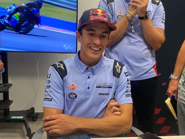 Lo que Marc Márquez no dijo en TV: "No me quiero despedir de mi carrera ...