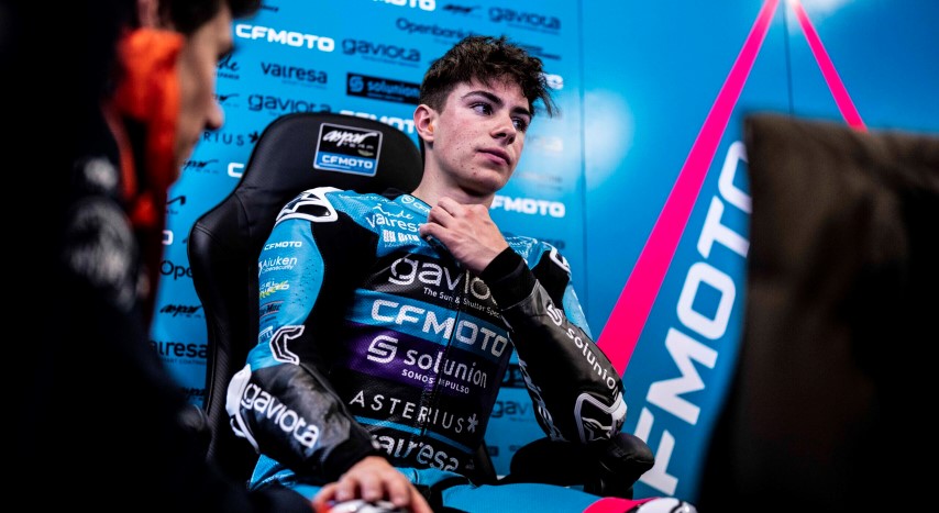 David Alonso supera a Valentino Rossi: "La verdad que hoy había cosas ...