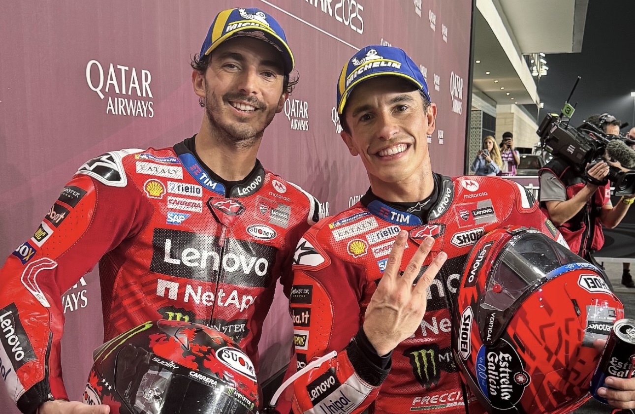 VÍDEO. Las pasadas entre Márquez y Bagnaia: "Espera, ahora empieza la carrera” | MOTOSAN