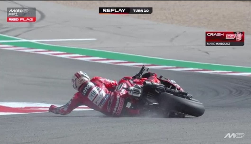 Resultado FP1 MotoGP Austin: Acosta el más rápido con dura caída de ...